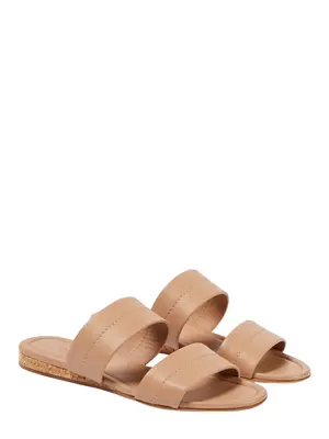 Gabriela Hearst Lora Leather Sandals - Brown