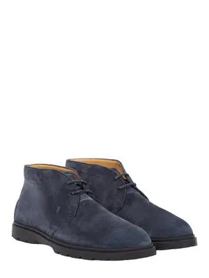 TOD'S Suede Desert Boots - Blue