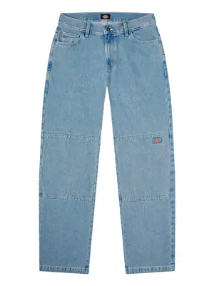 Dickies Double Knee Denim Pant - Light Wash