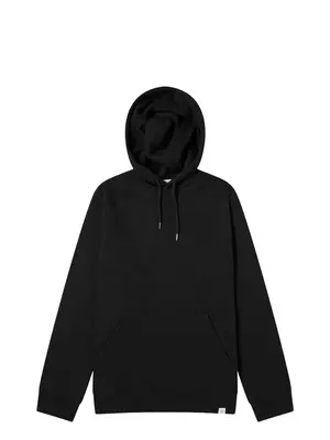 Norse Projects Vagn Classic Popover Hoodie - Black