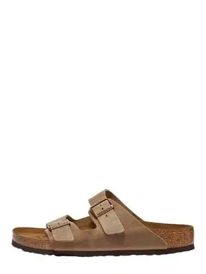 BIRKENSTOCK Arizona Sandals Tobacco Oiled Leather
