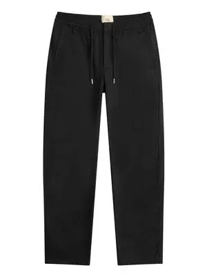 Folk Drawcord Trouser - Black