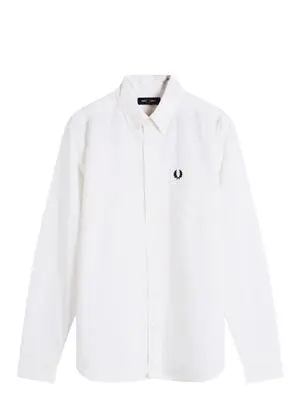 Fred Perry Oxford Shirt - White