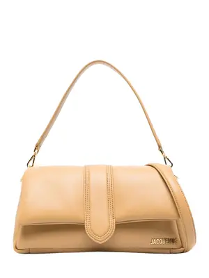 Jacquemus Le Bambimou Leather Shoulder Bag - Neutrals