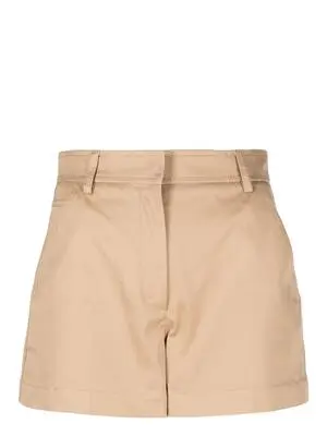 Valentino Garavani Rockstud High-waisted Shorts - Neutrals