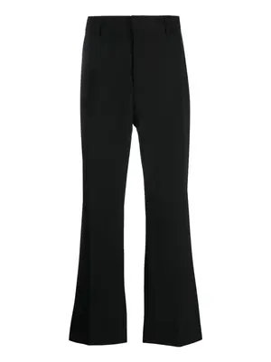 Acne Studios Mid-rise Tailored Trousers - Black