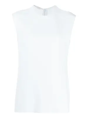 STELLA MCCARTNEY Stella McCartney Cady Cap-Sleeved Blouse