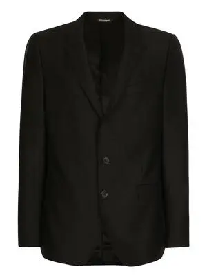DOLCE & GABBANA Wool-silk Single-breasted Suit