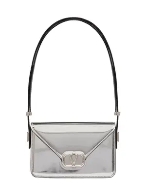 Valentino Garavani Mirrored Shoulder Bag - Silver