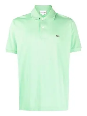 Lacoste Logo-patch Cotton Polo Shirt - Green