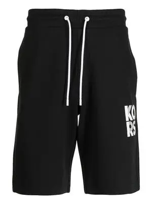 Michael Kors Logo-print Shorts - Black