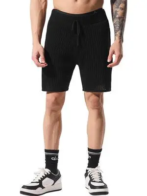 Alo Yoga Open-knit Short - Black