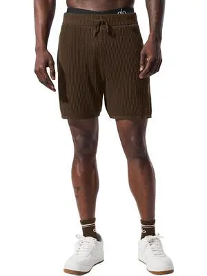 Alo Yoga Open-knit Short - Espresso