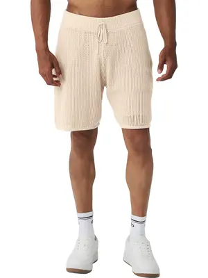 Alo Yoga Open-Knit Short Macadamia