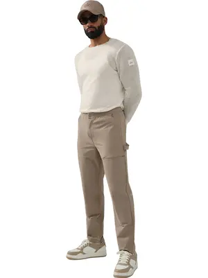 Alo Yoga Co-Op Carpenter Track Pants Gravel