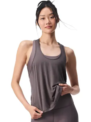 Alo Yoga All Day Tank Top Raisinette