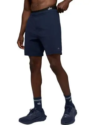 Alo Yoga 7" Conquer React Performance Short - Navy