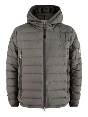 Moncler Galion Quilted Shell Jacket - Brown