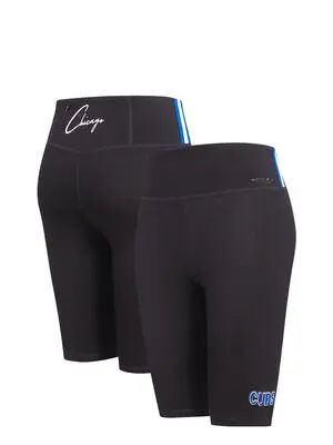 PRO STANDARD Chicago Cubs City Scape Bike Shorts - Black