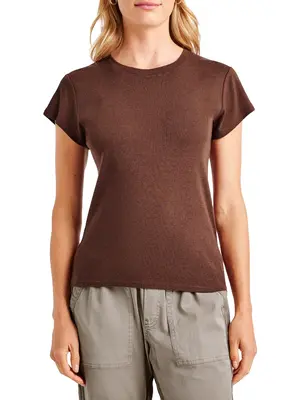 Splendid Splendid Faye Crewneck Tee Spice