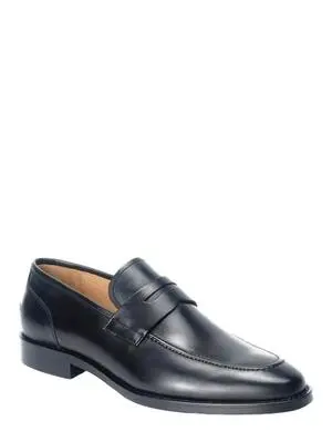WARFIELD & GRAND Camino Penny Loafer - Black
