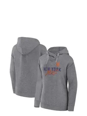 Profile New York Mets Pullover Hoodie - Heather Gray