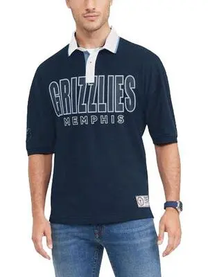 Tommy Hilfiger Memphis Grizzlies Stanley Pique Polo - Navy