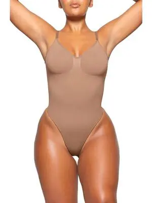 SKIMS Seamless Sculpt Low Back Thong Bodysuit - Sienna