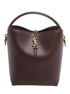 Saint Laurent Saint Laurent Le 37 Bucket Bag Hot Wine
