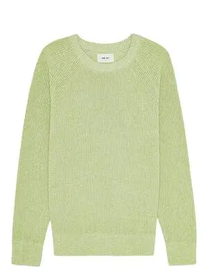 Nn07 Jacobo 6470 Cotton Regular Fit Crewneck Sweater - Spring Fern