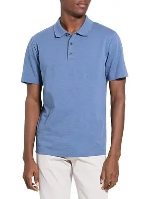 Theory Bron Polo In Cosmos Slub Cotton - Bering