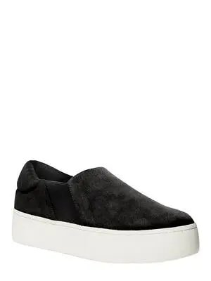 Vince Warren Slip-on Loafer Sneakers - Black Suede