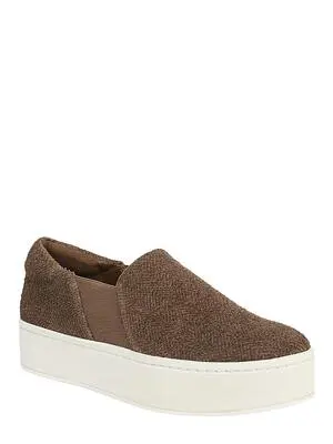 Vince Warren Slip-on Loafer Sneakers - Elmwood/truffle