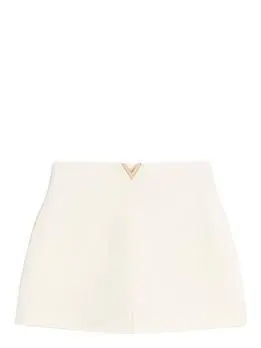 Valentino Garavani Crepe Couture Shorts - Neutral