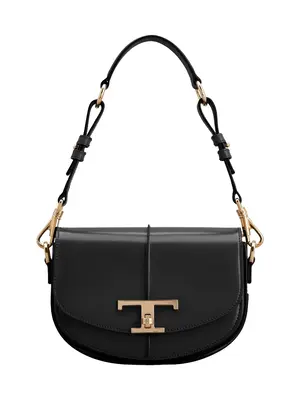 TOD'S T-timeless Mini Shoulder Bag - Black