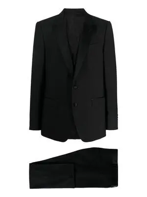 Dolce & Gabbana Three-piece Dinner Suit - Black