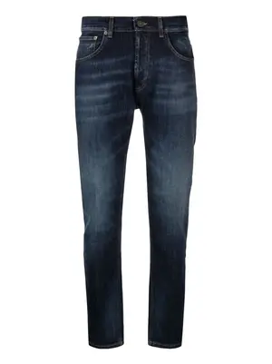 DONDUP Low-Rise Tapered Jeans