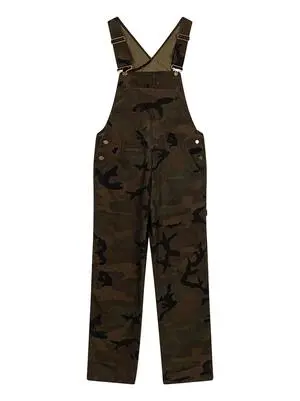 Supreme X Louis Vuitton Camouflage Print Overalls - Green