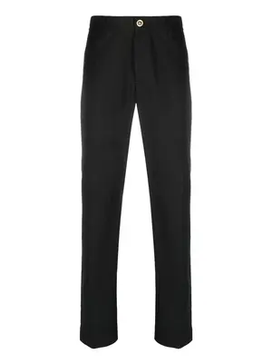 Versace Medusa Biggie Tapered Trousers - Black