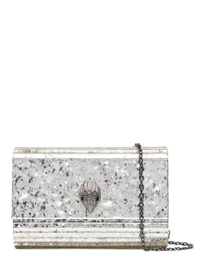 Kurt Geiger Party Eagle Clutch - Silver