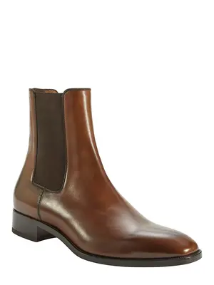 CHRISTIAN LOUBOUTIN Samson Men's Burnished Leather Boot Multi