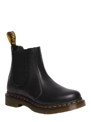 Dr. Martens 2976 Virginia Leather Chelsea Boots - Black