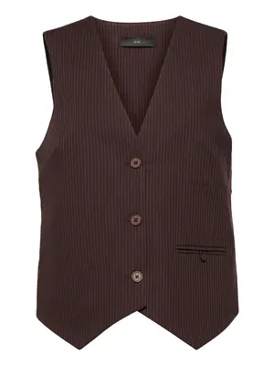 SIR. SIR. Guillaume Pinstriped Vest