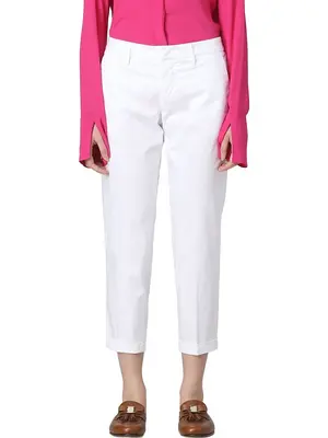 FAY Trousers - White