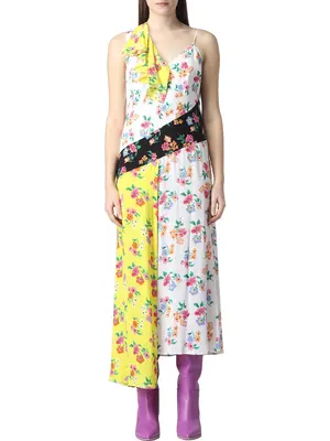 MSGM Dress In Viscose - White