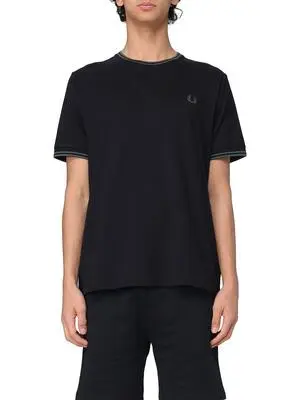 Fred Perry T-shirt Men Black 2
