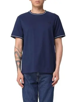 Fred Perry T-shirt Men Blue 2