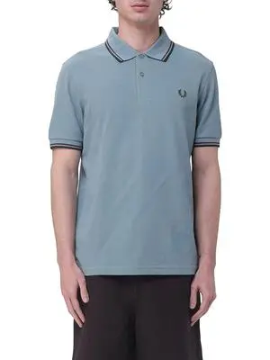 Fred Perry Polo Shirt Men Sky