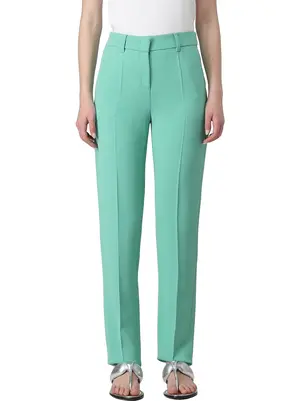 Emporio Armani Viscose Blend Pants - Green