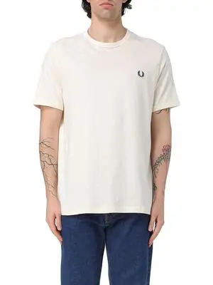 Fred Perry T-shirt Men Beige